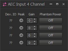 AEC Input