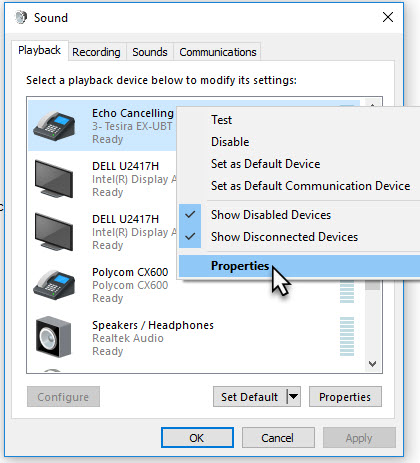 USB Network Considerations