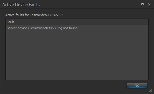Device Maintenance Settings